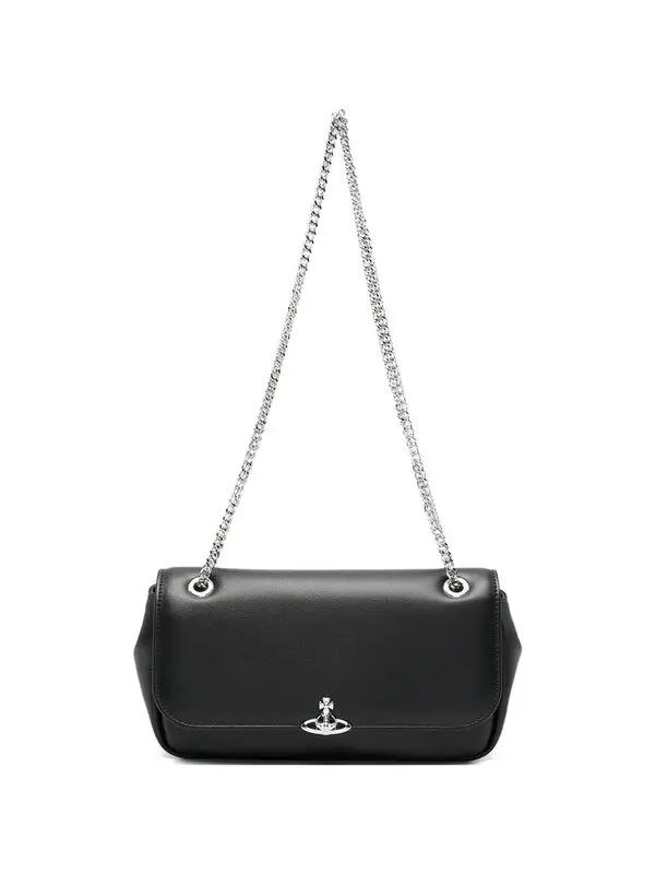 VIVIENNE WESTWOOD Chain Crossbody Purse - Black