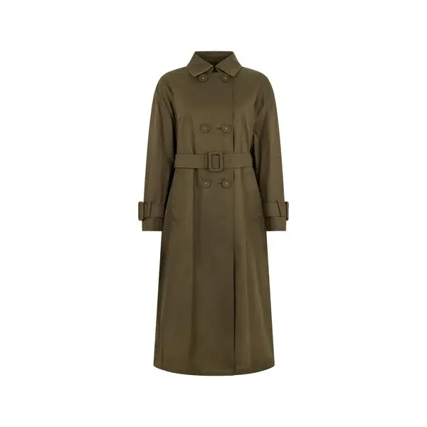 Herno Cotton Trench Coat - Green