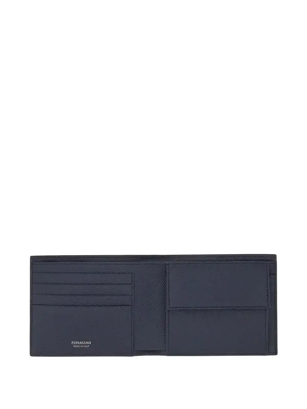 FERRAGAMO Micro Gancio Wallet - Blue