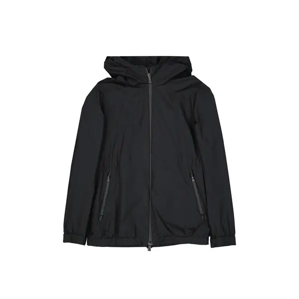 Herno Windbreaker Jacket - Black