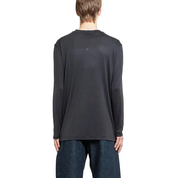 LEMAIRE Long Sleeve Silk T-shirt