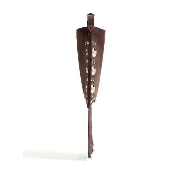 Valentino Garavani Suede Shoulder Bag - Brown