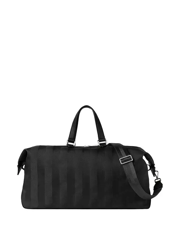 Fendi Lui 48 Pequin Nylon Duffel Bag - Black