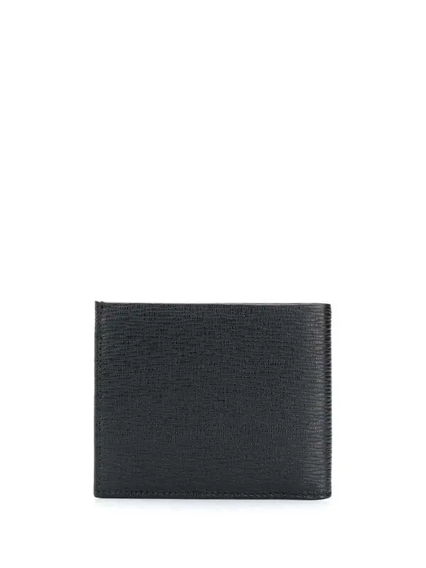 FERRAGAMO Two-tone Bi-fold Leather Wallet
