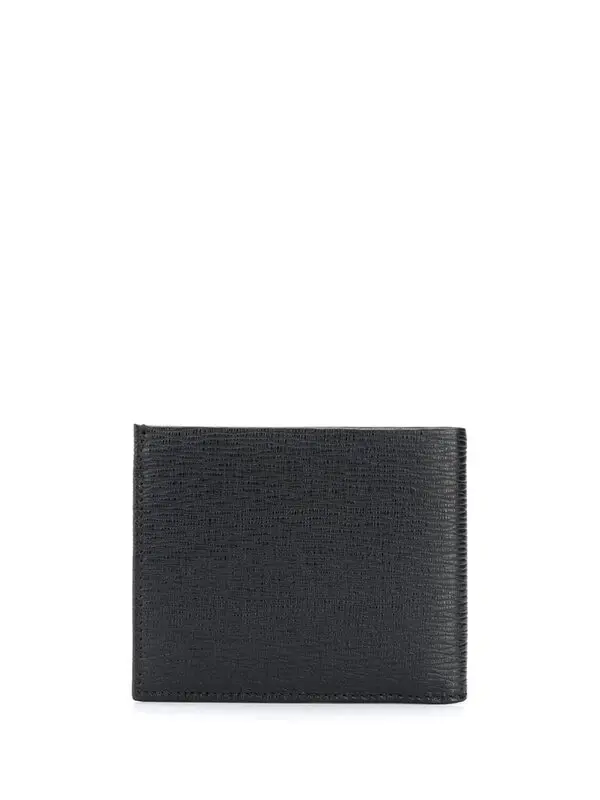 FERRAGAMO Two-tone Bi-fold Leather Wallet