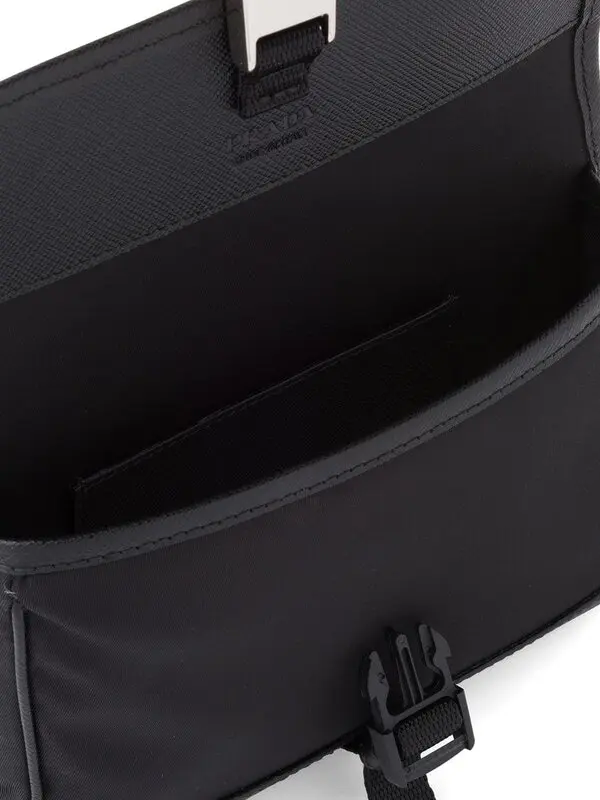 Prada Re-nylon And Saffiano Leather Smartphone Case