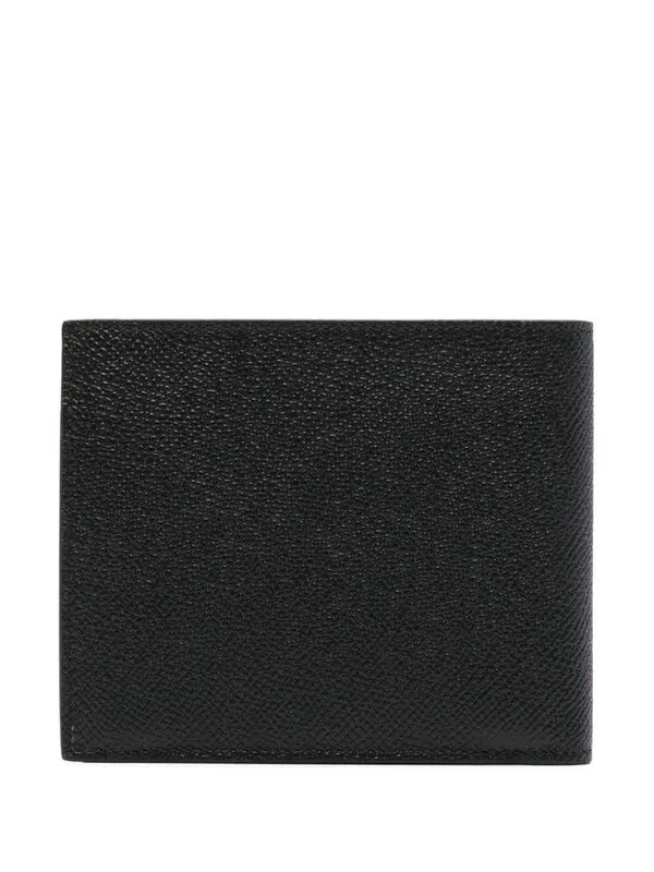FERRAGAMO Gancini-plaque Grained Leather Wallet