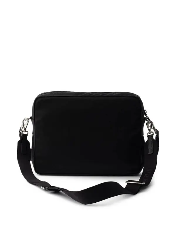 Prada Logo-plaque Nylon Messenger Bag
