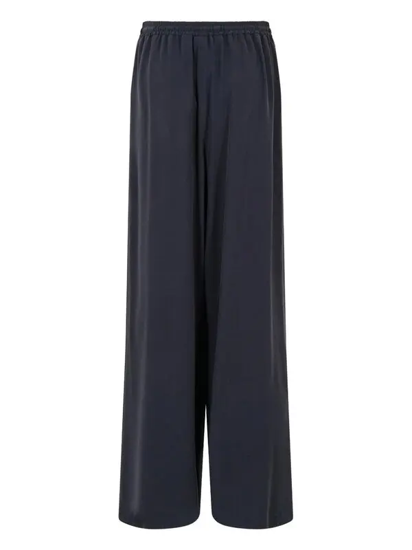 Max Mara Wide-fit Washed Silk Trousers
