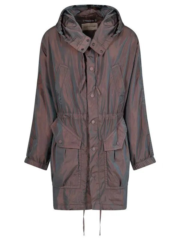 Dries Van Noten Parka Jacket - Green