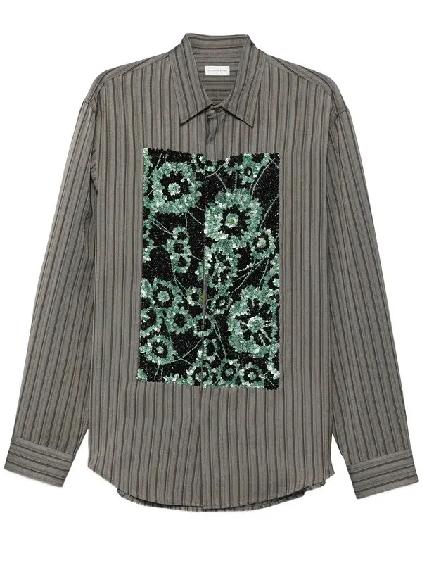 Dries Van Noten Caper Emb Shirt