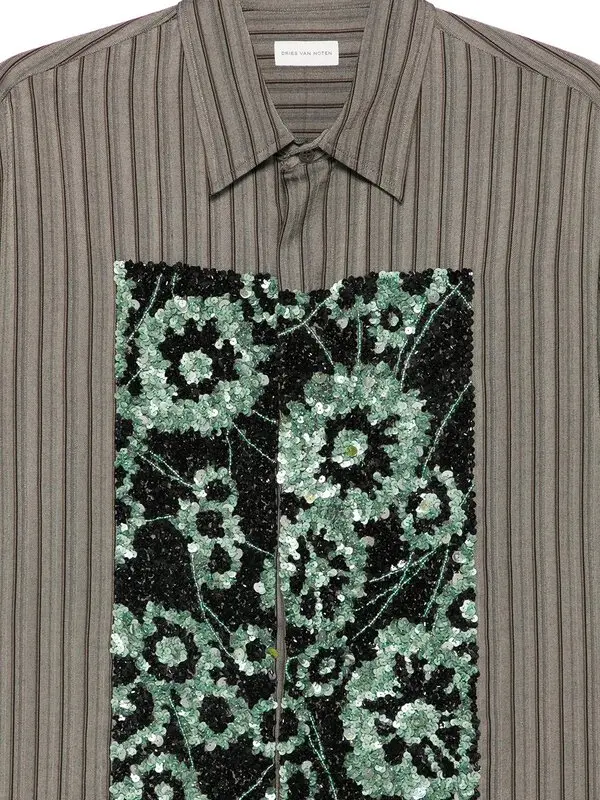 Dries Van Noten Caper Emb Shirt