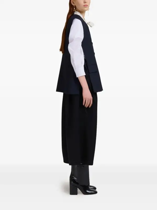 Marni Wool Waistcoat With Side Slits