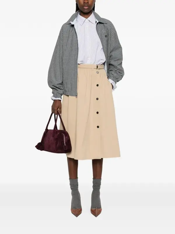 Prada Double-stripe Cotton Poplin Shirt