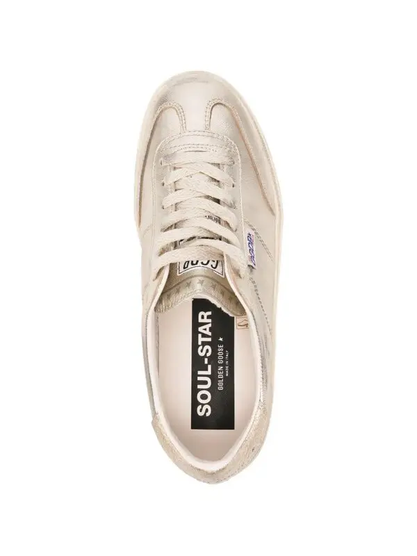 GOLDEN GOOSE Soul Star Sneakers - Silver