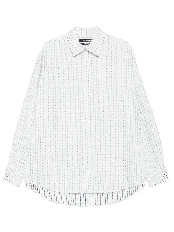 Jacquemus La Chemise Letro In Cotton
