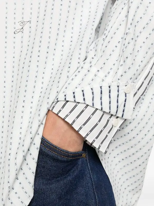 Jacquemus La Chemise Letro In Cotton