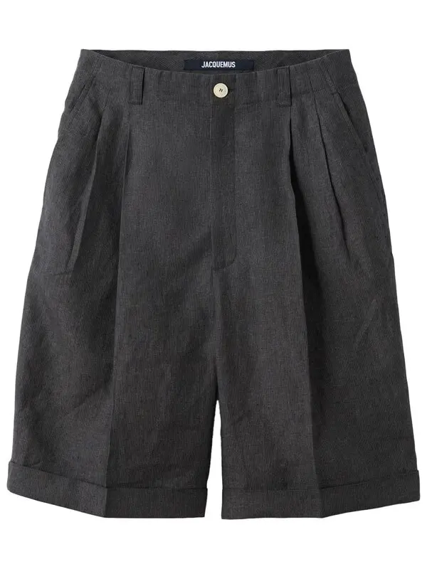 Jacquemus Le Short Pastro In Linen
