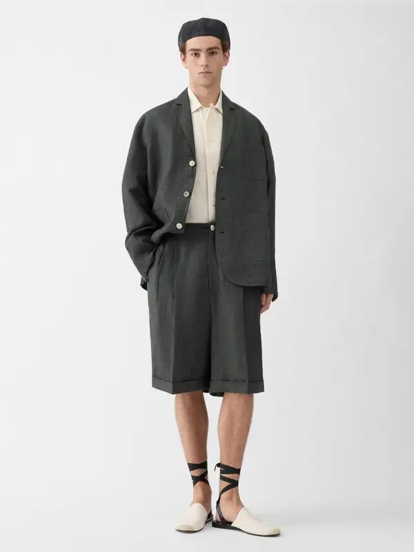 Jacquemus Le Short Pastro In Linen