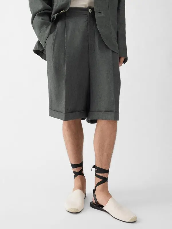 Jacquemus Le Short Pastro In Linen
