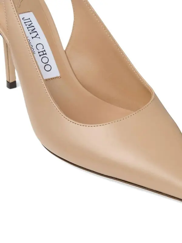 JIMMY CHOO Love Sling Back 85 Leather Pumps - Multicolor