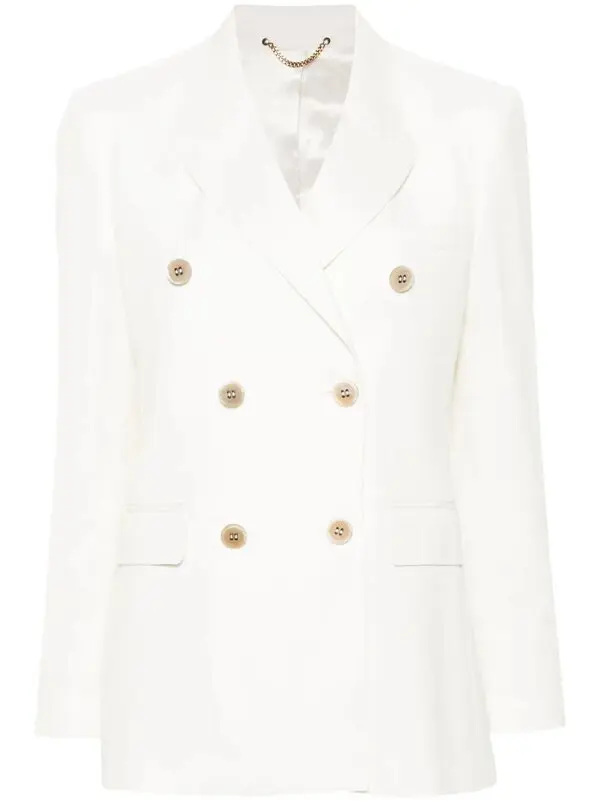 GOLDEN GOOSE Double-breasted Wool Blend Blazer