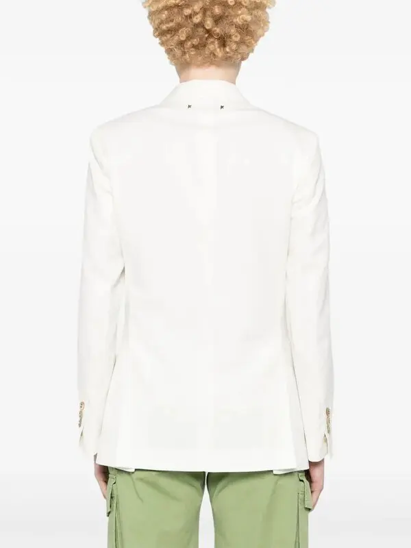 GOLDEN GOOSE Double-breasted Wool Blend Blazer