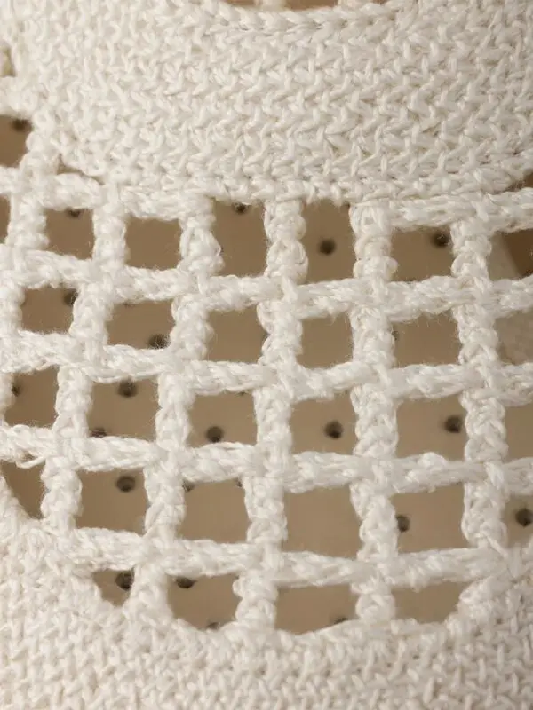 Prada Collapse Crochet Laced Sneakers