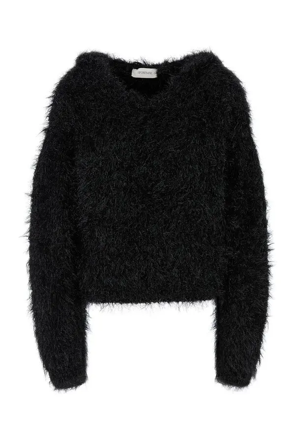 Sportmax Nylon Blend Oscuri Oversize Sweater