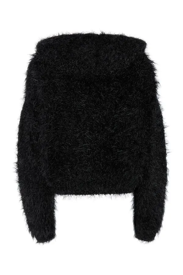 Sportmax Nylon Blend Oscuri Oversize Sweater