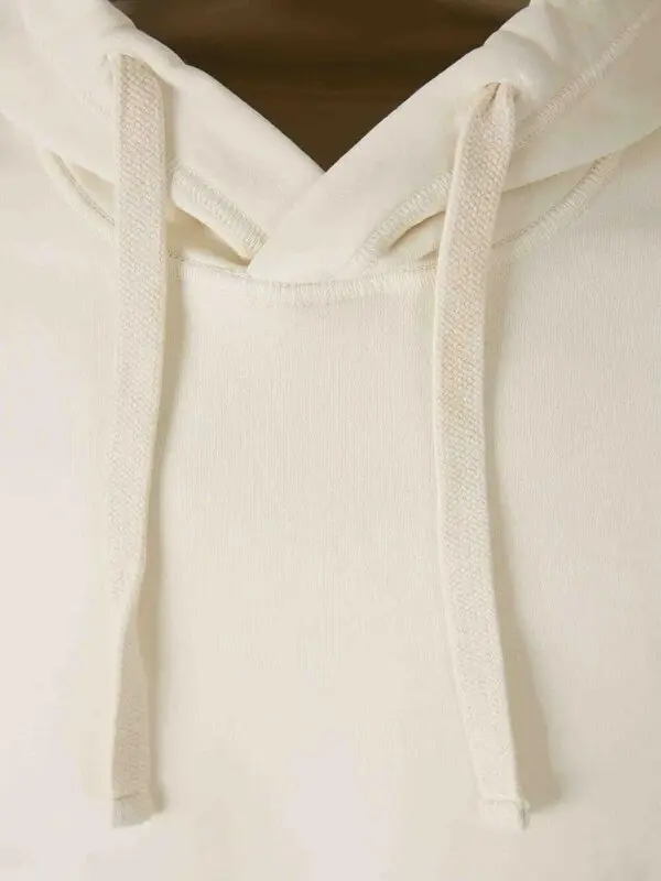 Stone Island Regular-fit Hooded Sweatshirt - White