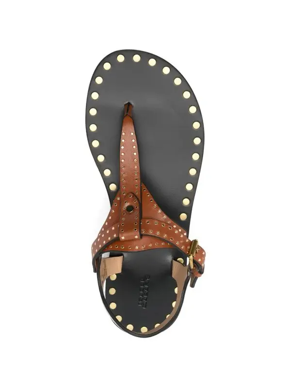 Isabel Marant Étoile Joonya Studded Flat Sandals
