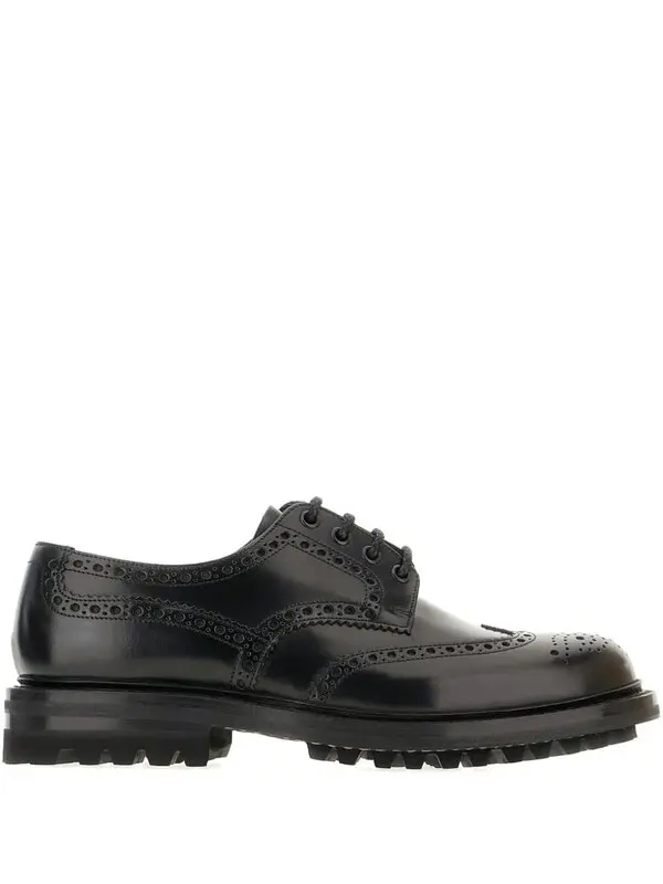 Church's Brogue Derby Shoes - Black