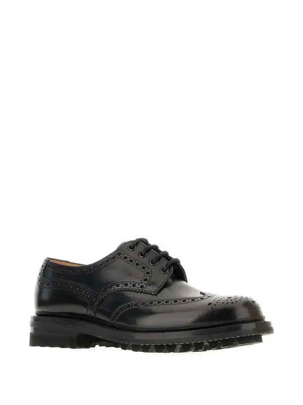 Church's Brogue Derby Shoes - Black