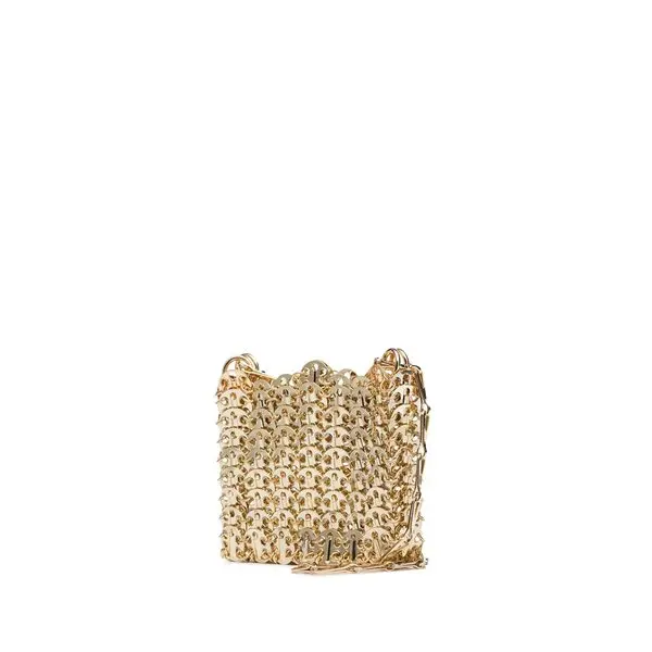 Rabanne Metallic Mini Bags - Silver