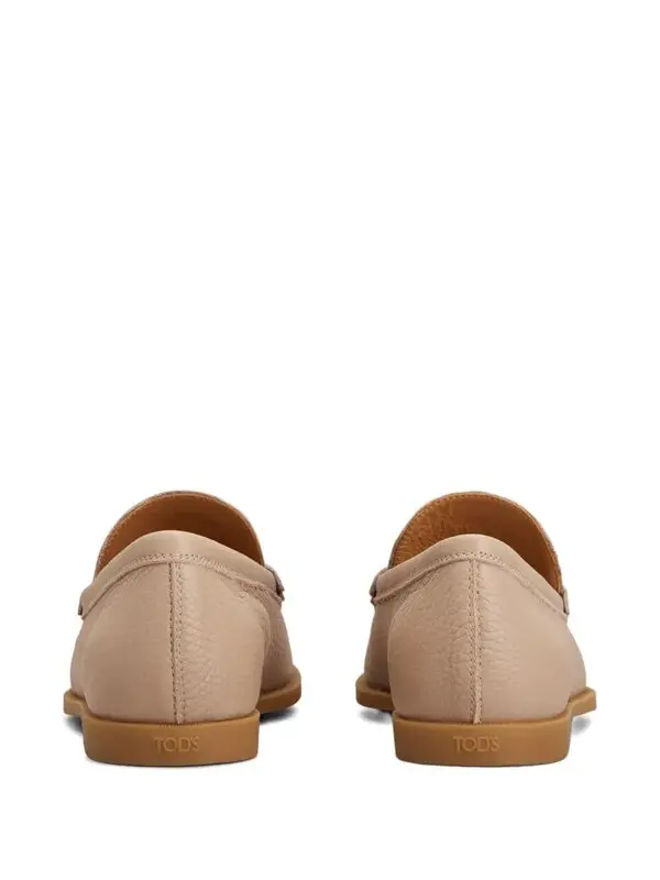 TOD'S Grained Leather Loafers - Multicolor