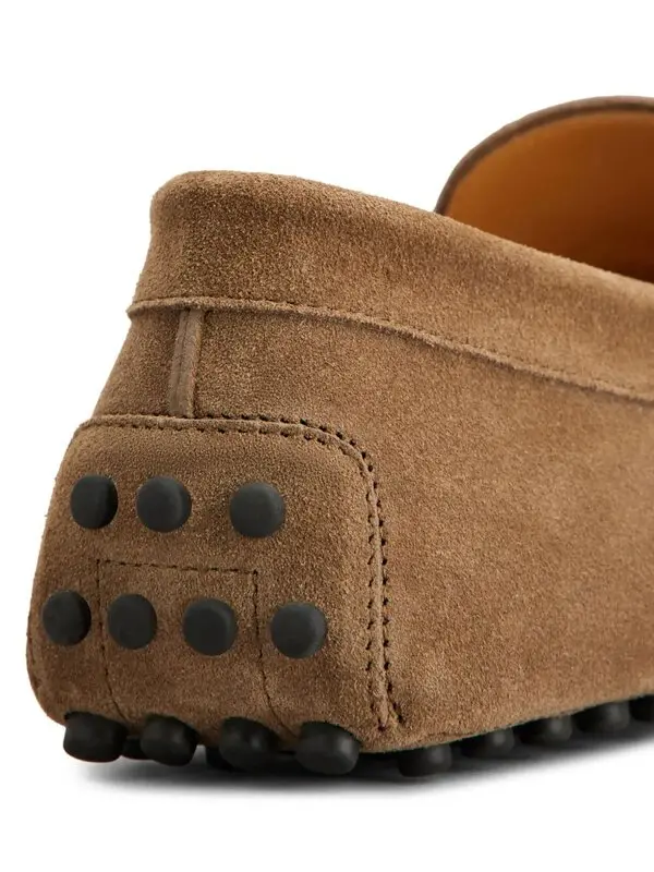 TOD'S Gommino Suede Loafers With Lace