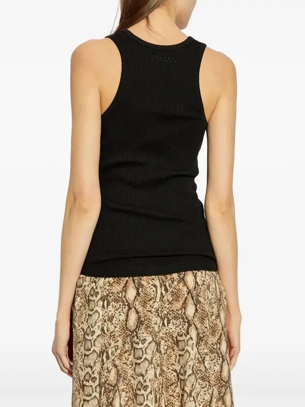 Isabel Marant Étoile Thea Cotton Tank Top - Black