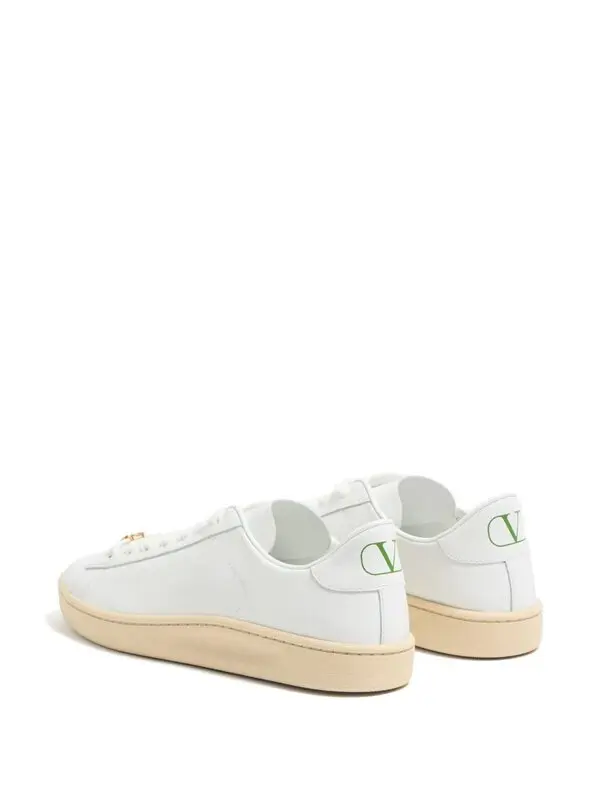 Valentino Garavani Royco Nappa Leather Sneakers - White