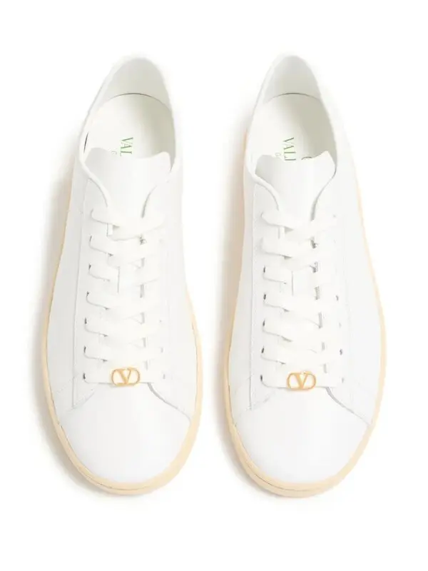 Valentino Garavani Royco Nappa Leather Sneakers - White
