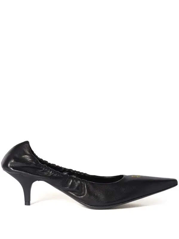 Miu Miu Nappa Leather Pumps - Black
