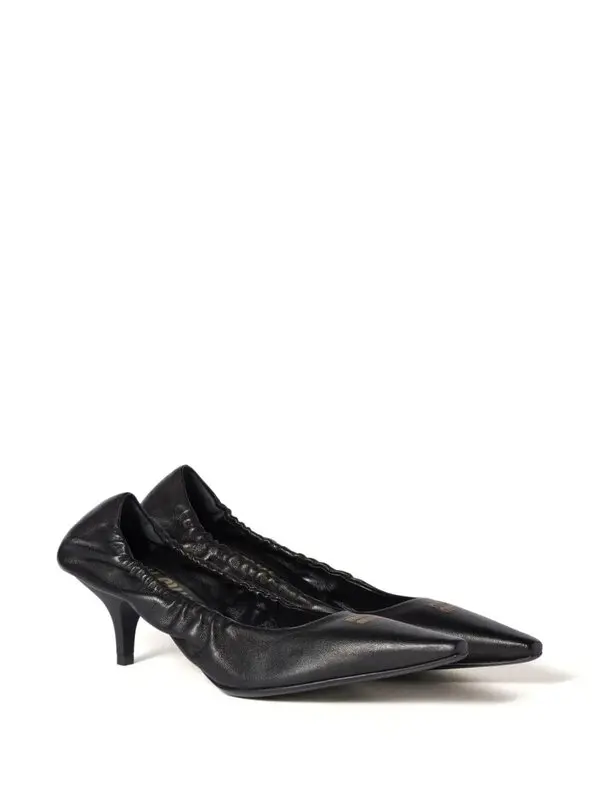 Miu Miu Nappa Leather Pumps - Black