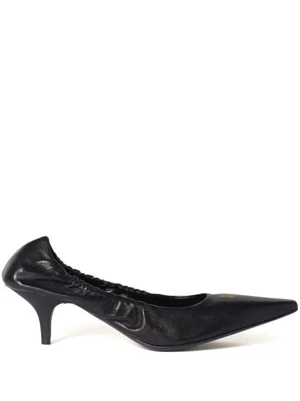 Miu Miu Nappa Leather Pumps - Black
