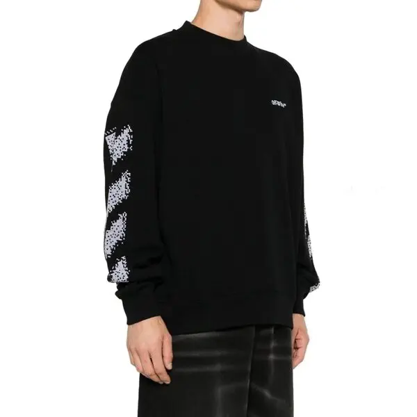 Off-White Pixel Diag Sweatshirt