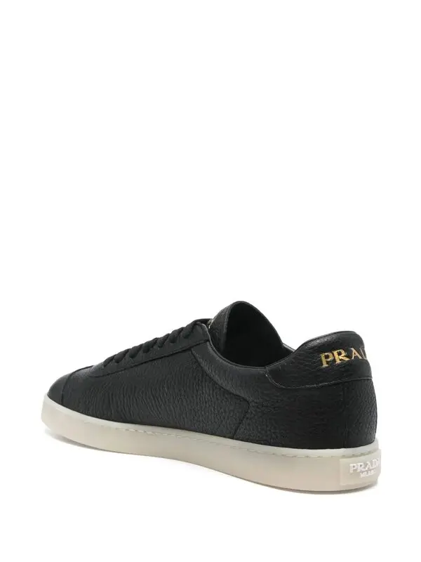 Prada Grained Leather Sneakers