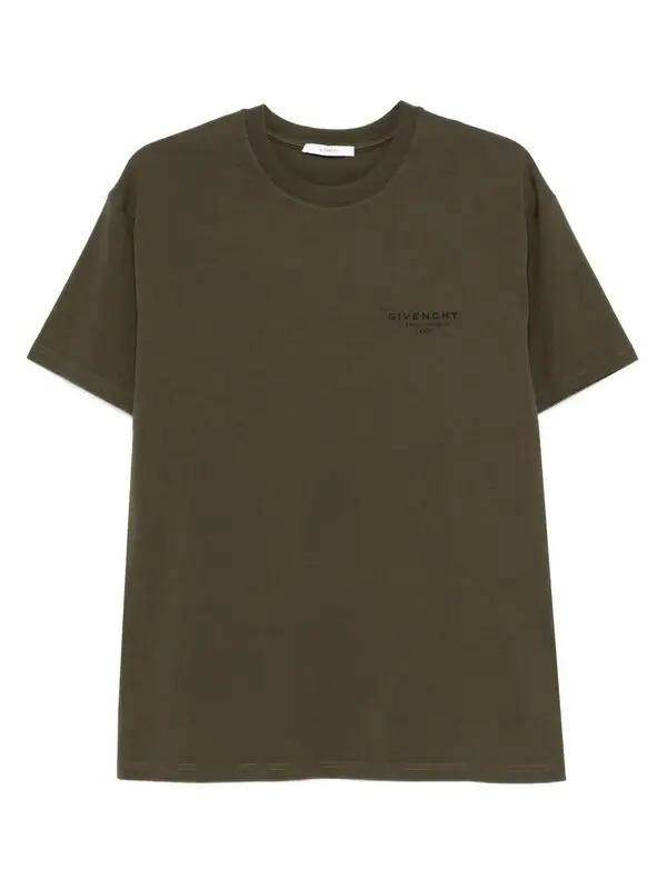 Givenchy Cotton T-shirt With Stamp Print