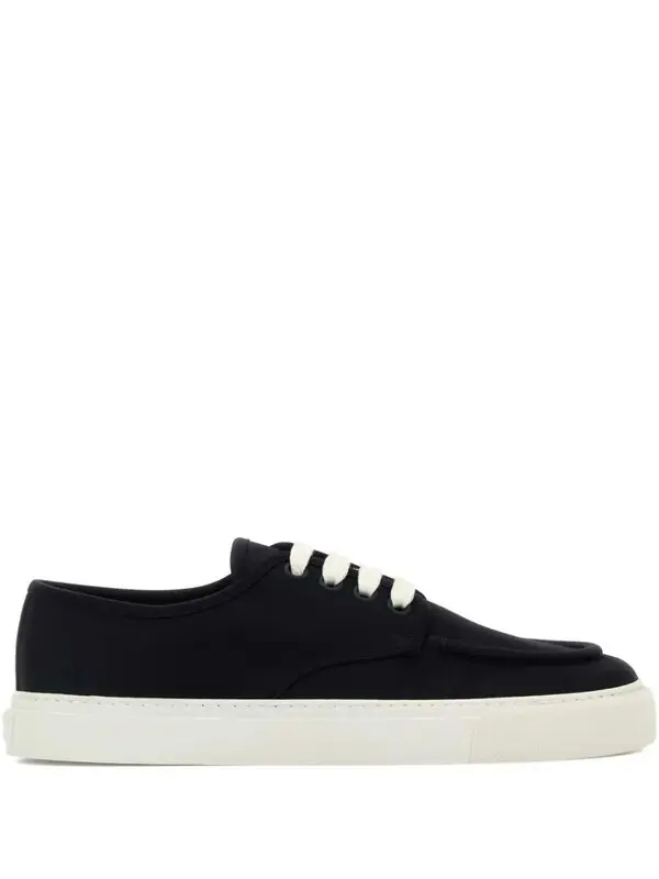 Prada Canvas Lace-up Sneakers