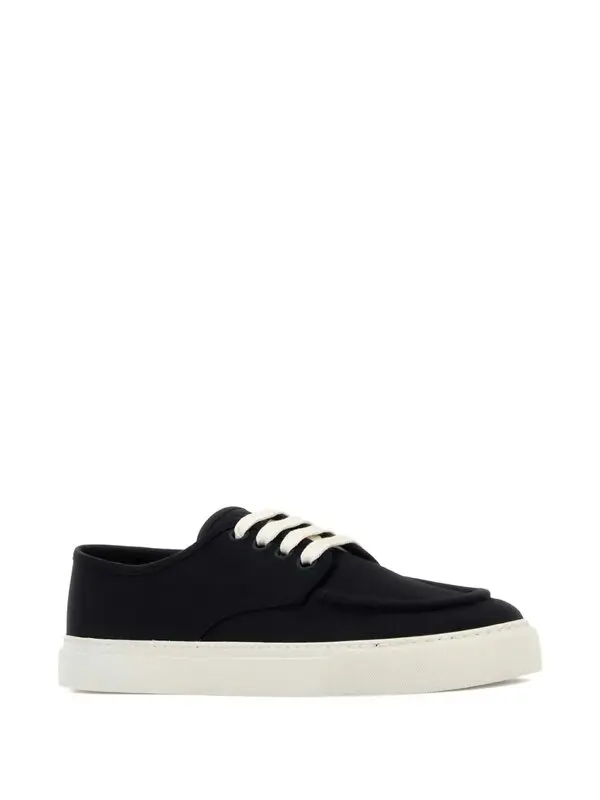 Prada Canvas Lace-up Sneakers