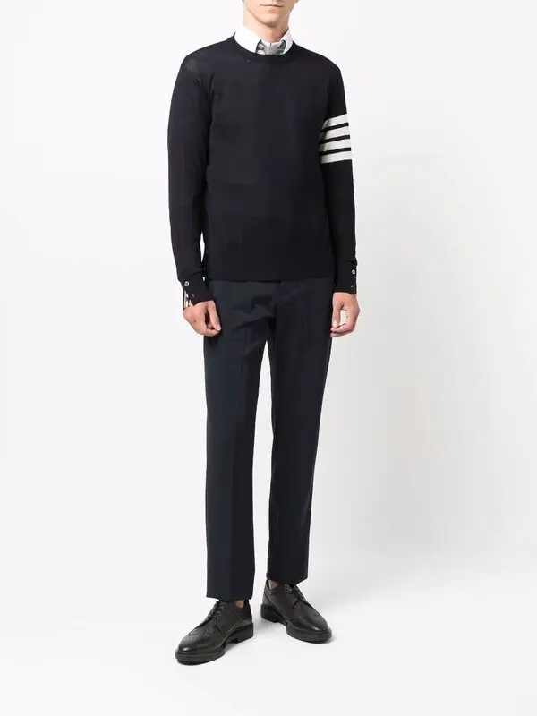 Thom Browne Wool 4-bar Pullover