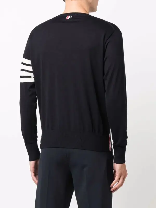 Thom Browne Wool 4-bar Pullover